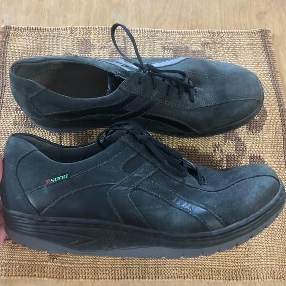 Mephisto | Shoes | Sano By Mephisto Black Sneaker | Poshmark